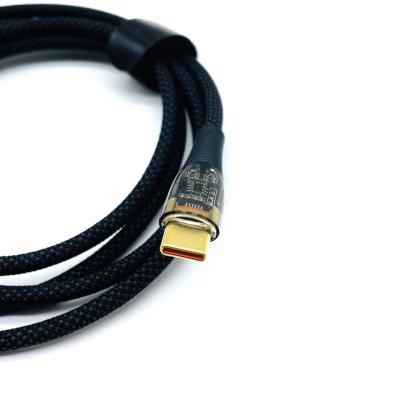 China Black 5A 6A Fast Charging USB Cables USB C Cable Male USB A To Type C Cable for sale