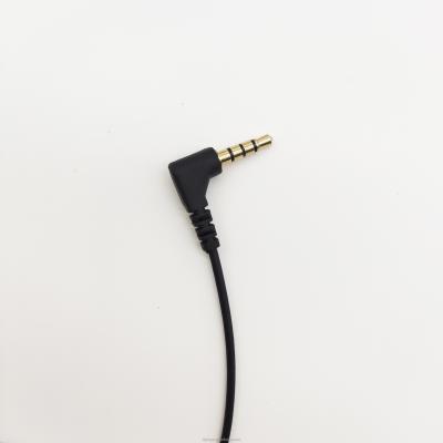 Cina Cable stereo audio Jack maschile da 3,5 mm Custom 90 gradi angolo destro gomito in vendita