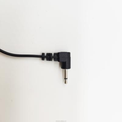China 3.5mm Elbow Audio Jack To 2.0mm DC Pin Connector Lead Wire TENS Units Electrode Needle ECG Cable Medical for sale