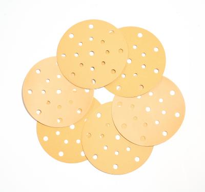 China Wholesale Price Quality 5 Inch 6 Holes/ 6 Inch 9 Holes Car Abrasive Sanding Disc Sand Paper for sale