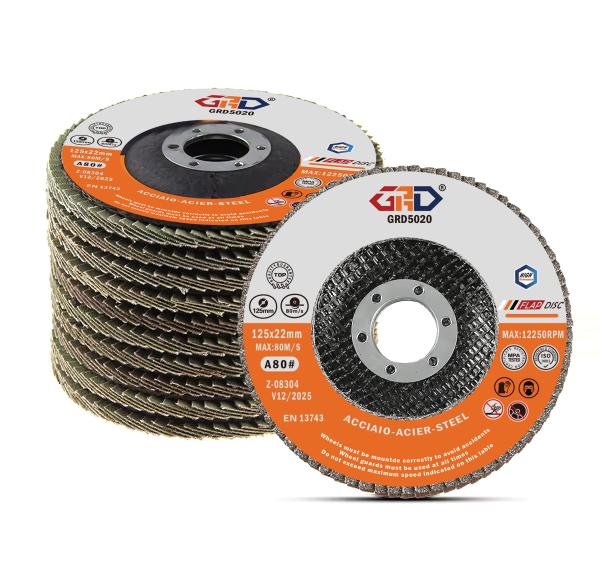 Quality Flap Price 125*22.2mm Flap Disc Wheels 4 Inch Metal Abrasive Disc Grind Tools Flap for sale