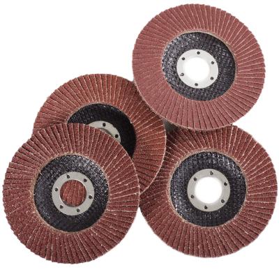 China China Factory Price 100*16 mm Flap Disc  Flap Wheel Support OEM& ODM Grinding Metal for sale