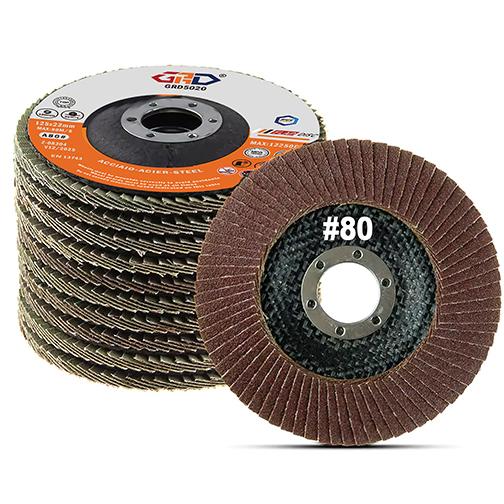Quality High Hardness 125mm Grinding Machine Metal Abrasive Polishing Flap Wheels for sale