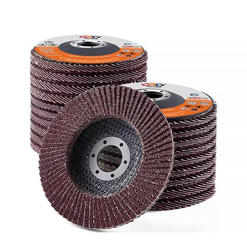 Quality High Hardness 125mm Grinding Machine Metal Abrasive Polishing Flap Wheels for sale