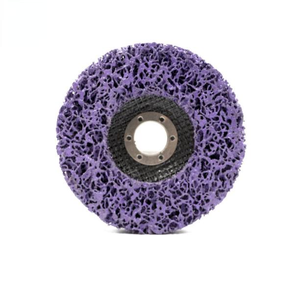 Quality Blue Purple Black Silicon Carbide Ceramic Quick Clean and Strip Disc Abrasive Stripping Wheel for sale