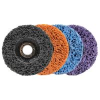 Quality Poly Strip Disc Abrasive Angle Grinding Wheel Roll Lock Strip Clean Discs for sale