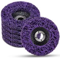 Quality 5PCS Blue Stripping Wheels 4-1/2" X 7/8" Strip Disc for Remove Paint Rust and for sale