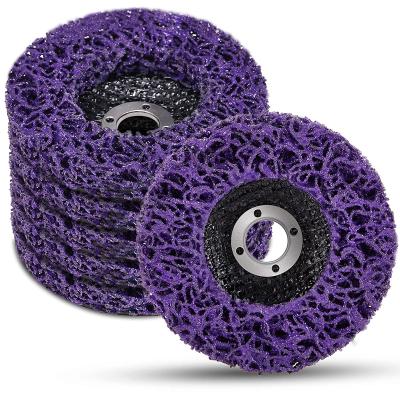 China 5PCS Blue Stripping Wheels 4-1/2