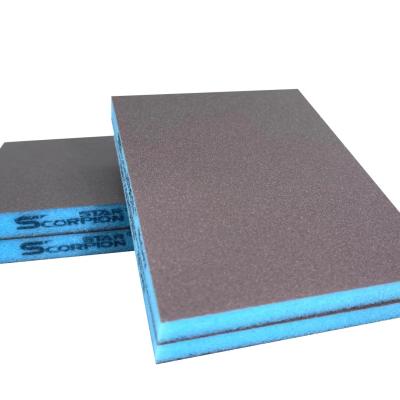China OEM Manufacturer Customized Double-Sided Sanding Sponge Blocks for Automotive Furniture Metal Polishing for sale