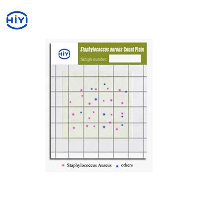China Express Staphylococcus Aureus Count Plate Food Contamination Testing for sale