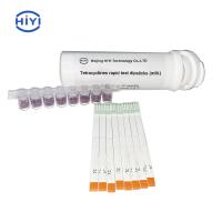 China Tetracyclines Rapid Test Dipstick for Milk Sample 6min Detection 10-15ppb for sale