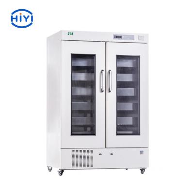 China MBC-4V Series Blood Bank Refrigerator 658L Capacity Double Door Auto Defrost for sale
