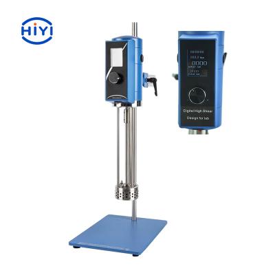 China HR-500DG Lab Homogenizer Timing Digital Display High Shear Homogeneous Emulsifier Speed Range 2000-28000rpm for sale