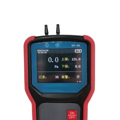 Cina Misuratore di pressione differenziale digitale DP-40 ±500Pa in vendita