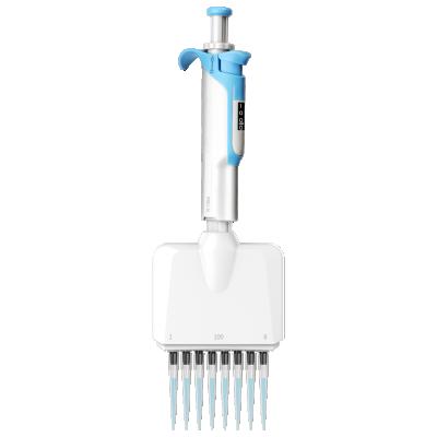 China Best Price Laboratory Pipette Adjustable Volume 8 Channel Digital Pipettor for Liquid Handling for sale