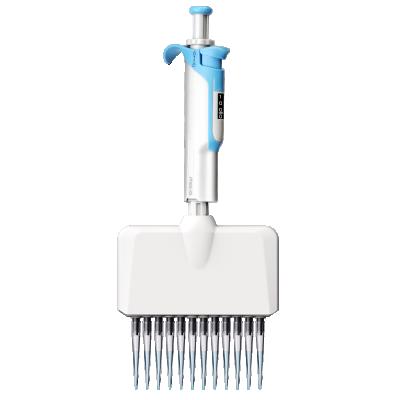 China ZETRON 12 Channel Plastic Manual Toppipette Tips with Adjustable Volume Micro Beijing Lab Use for sale