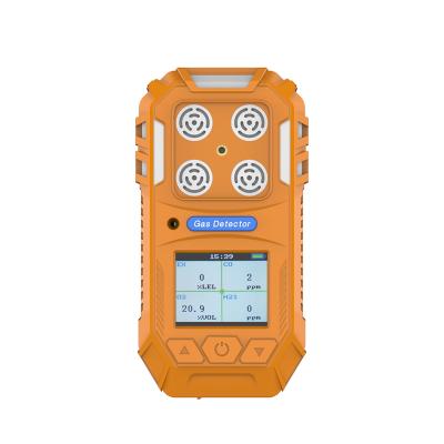 China MS104K Portable Two Gas Industrial Safety Gas Leak Detection Monitoring Handheld Personal Alarm Detector for sale