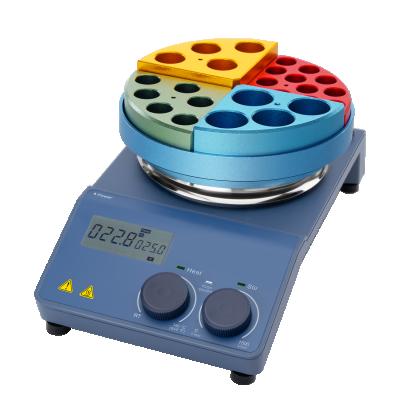 China High Quality LCD Magnetic Stirrer Dual Function Heating & Stirring for Sample Preparation for sale