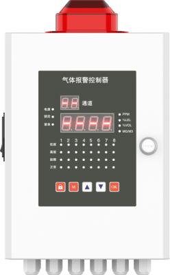 China Eight Channel Gas Detection Controller with Relay Output TH100-8 for sale