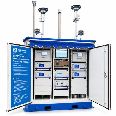 China TH2000A-W Automated Online Gas Monitoring System with NOx SO2 CO and Hydrocarbon Analyzers for sale