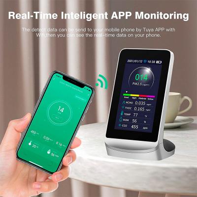 China Office Bedroom Smart Home Security System Indoor Air Quality Monitor for sale