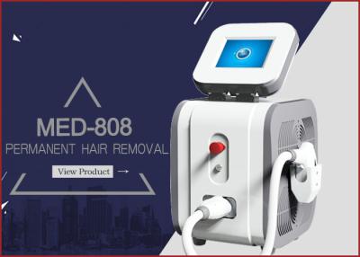 China MED - 808 piek van de de diodelaser van het machts2000w netto gewicht 43kgs draagbare van de het haarverwijdering painfreemachine Te koop