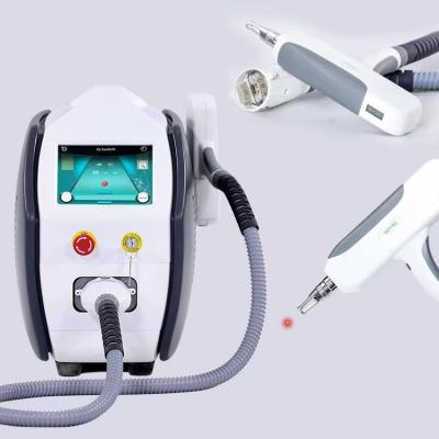 Cina Il salone Q portatile ha commutato la macchina di ringiovanimento della pelle di rimozione della pigmentazione del laser del ND Yag in vendita