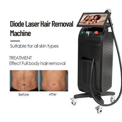 Cina Macchina verticale 52*52*125cm di depilazione del laser a diodi di Ac220v in vendita