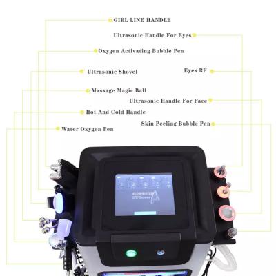 Cina Black Pearl Kin Management Oxygen Facial Machine / Dispositivo Multifunzione 500w in vendita
