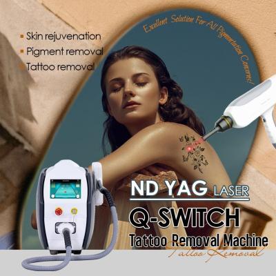 Cina Q Switch ND YAG Laser Tattoo Removal Device 3 tipi di carbon peeling in vendita