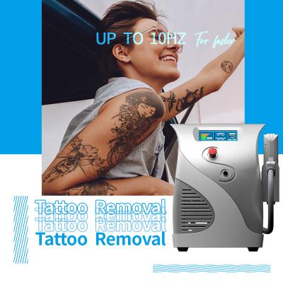 Cina 1-10Hz Q-Switch regolabile Nd Yag Laser Tattoo Removal Equipment in vendita