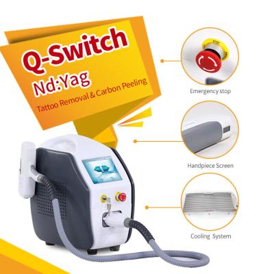 Cina Macchina portatile del Ce di rimozione del tatuaggio di 1064 nanometro Yag in vendita