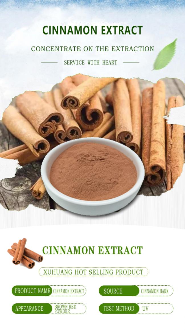 Cinnamomum Cassia Presl Cinnamon Extract Brown Red Powder 100% Pass 80 Mesh 0
