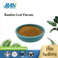 China Bamboo Leaf Extract Flavonoid 24% Antioxidant Powder 1000 Tons Annual Capacity for sale