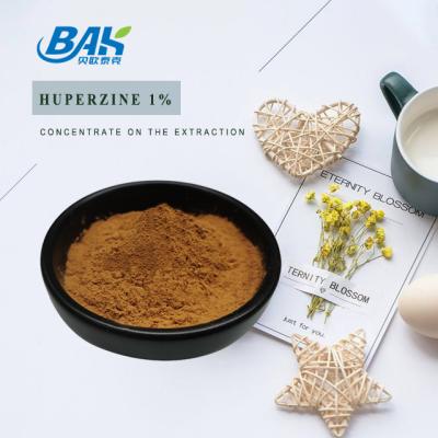 Cina Polvere dentellata di Huperzine A 1% dell'estratto di Huperzia in vendita