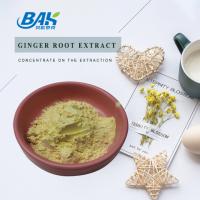 China Ginger Root Extract Powder 1% to 10% Gingerol Nutrient Supplement for Food and Health for sale