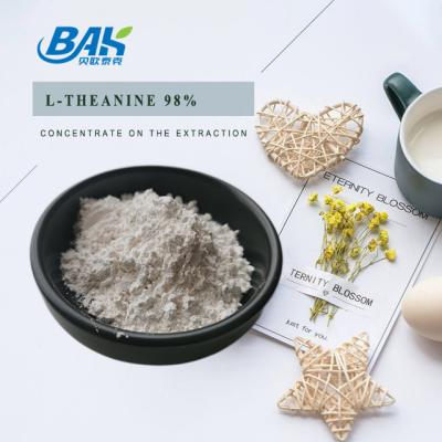 Cina 3081-61-6 Green Tea Extract Powder Theanine 98% Natural Herbal Extract For Healthy Diet in vendita