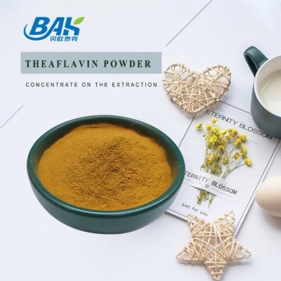Cina BAK Organic Theaflavin 20% - 80% Green Tea Extract Powder For Health Care in vendita