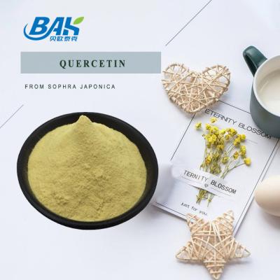 Cina 95% Quercetin Powder Cas 153-18-4 Sophora Japonica Extract Yellow Powder in vendita