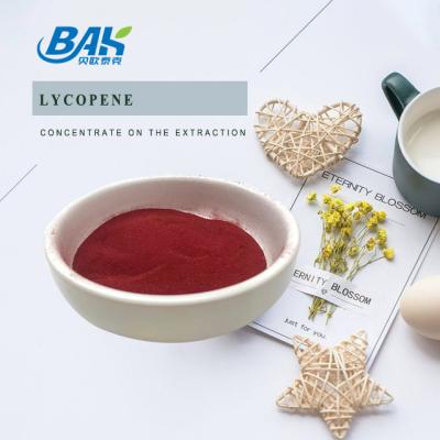 Cina Il licopene naturale dell'additivo alimentare di TLC di HPLC 5%-98% completa la polvere fine marrone-rosso in vendita