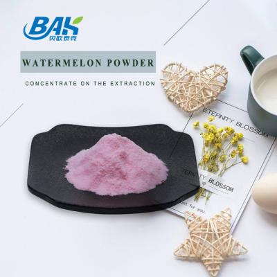 Cina Acqua melone naturale rosa frutta e verdura in polvere fine 100% Pass 80 Mesh in vendita