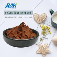 China Grape Seed Extract 95% Proanthocyanidins Reddish Brown Powder Food Grade Antioxidant for sale
