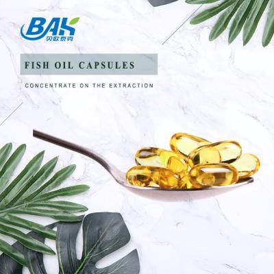 Cina Promuovendo la capsula Softgel giallo trasparente dell'olio di pesce della retina in vendita