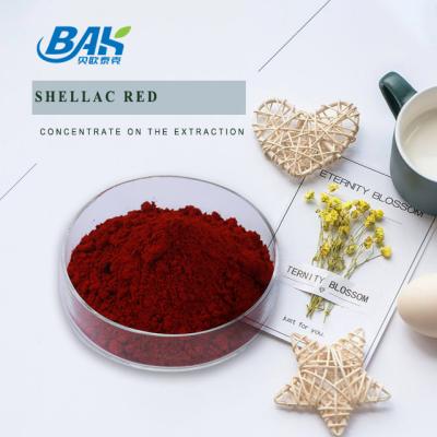 Cina BAK Natural HPLC Shellac Red / Lac Dye Red Bright Red To Brown Powder in vendita