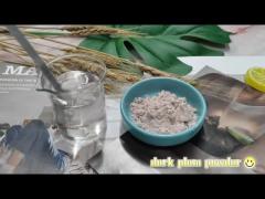 No Additives Fruit And Vegetable Powders 100% Dark Plum Fruit Powder
