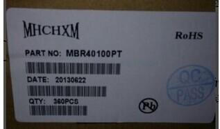 China De Transistors van NPN PNP 40.0 AMPÈREN van MBR40100PT aan-247. Schottky-Barrièregelijkrichters Te koop