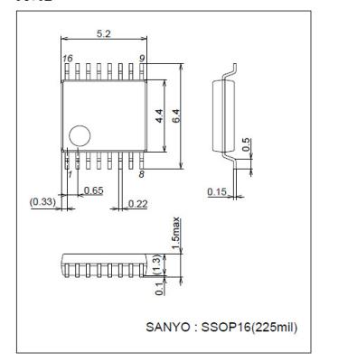 Cina Chip LB11961V-TLM-E SANYO SSOP-16 del circuito integrato nuova ed originale in vendita