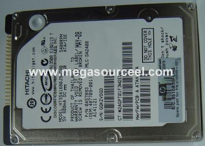 China HTS541680J9AT00 80GB van de harde schijfwinde van het 2,5 duimnotitieboekje de Parallelle poort PATA IBM T41 T42 Te koop
