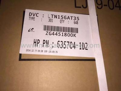 중국 LTN156AT35 삼성 15.6는 조금씩 움직입니다 1366년 (RGB) ×768, WXGA 3.3V (Typ.)를 판매용