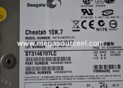 Κίνα Τσιτάχ 10K.7 ST3146707LC 147GB 10000 κρύπτη SCSI Ultra320 80pin 3,5 Seagate περιστροφής/λεπτό 8MB» σκληρός γυμνός δίσκος Drive προς πώληση
